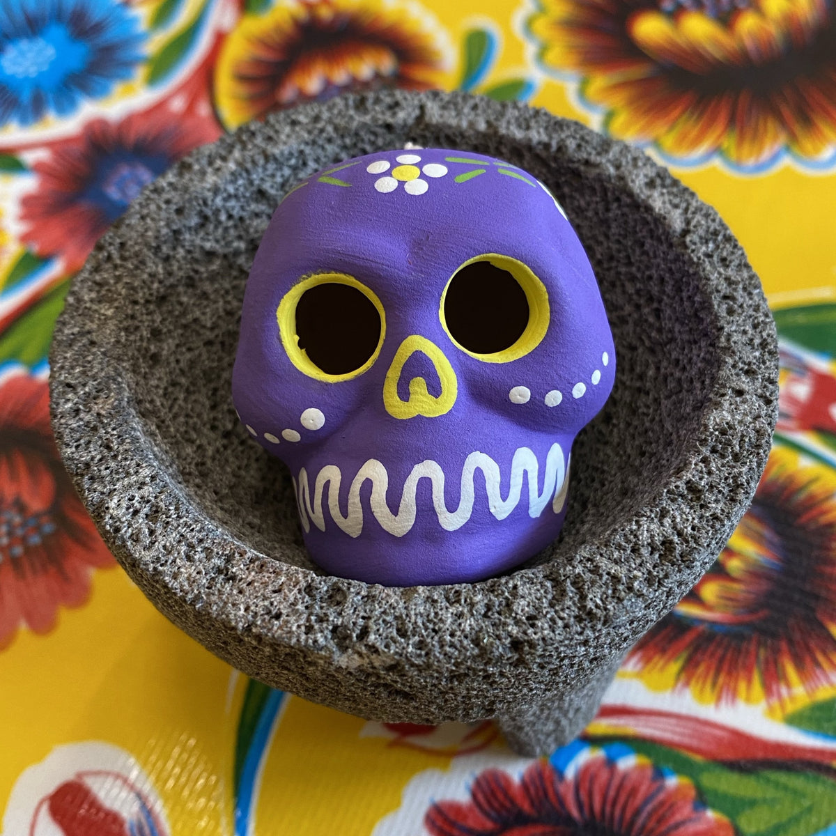 Mini Clay Skulls – Alma's Oilcloth and Chucherias